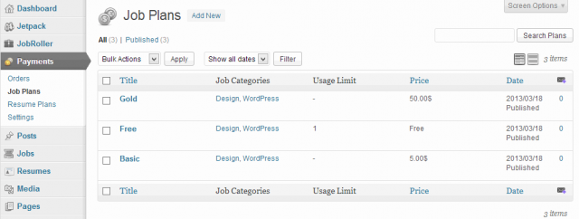 Creating and Using Job Packs | AppThemes Docs