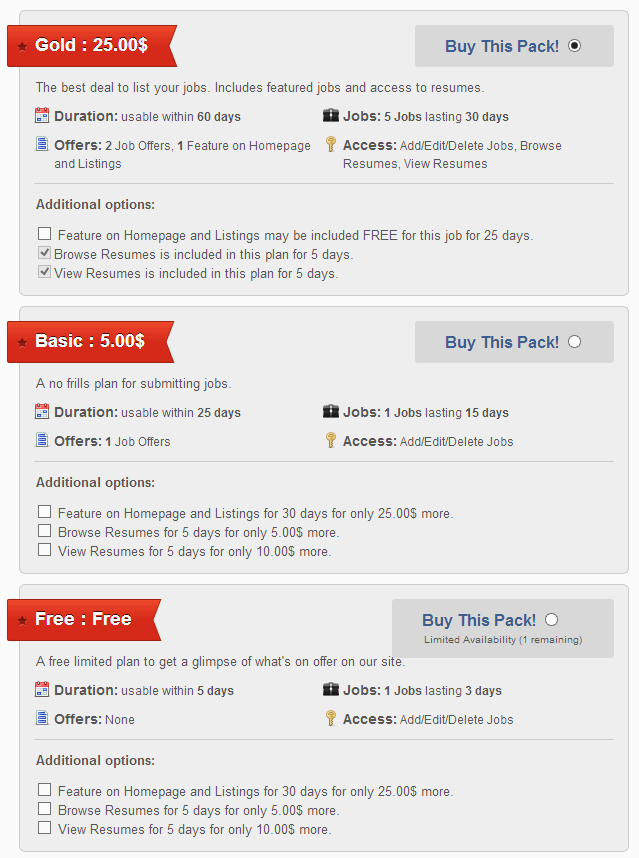 Creating and Using Job Packs | AppThemes Docs