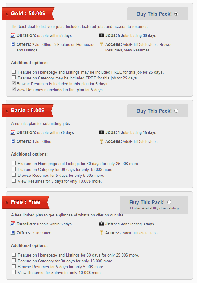 Creating and Using Job Packs | AppThemes Docs